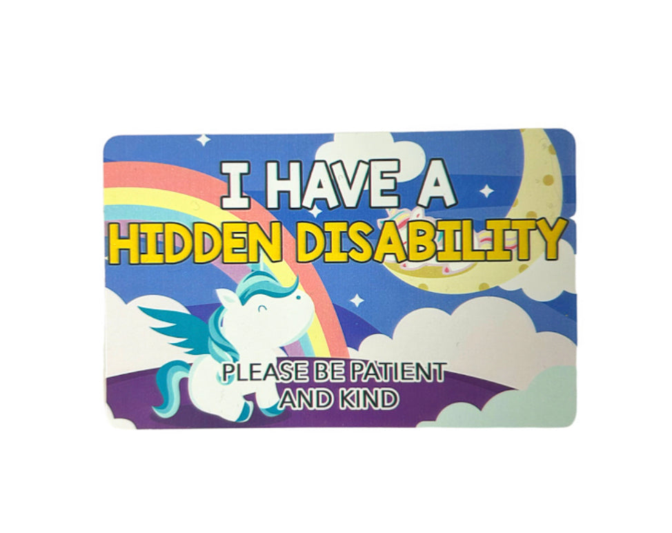 Unicorn Hidden Health Condition Disability Awareness Pink Lanyard And ...